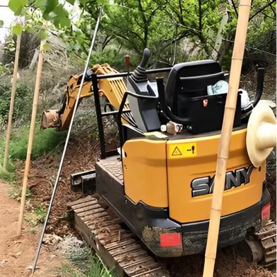 Cina 10.3KW ZHONGJU 6 tonnellate escavatore idraulico Crawlerl escavatore mini escavatore in vendita