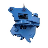 China Construction Works 360 Rotatable Hydraulic Double Lock Quick Release Mini Digger Hitch for sale