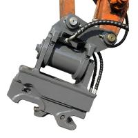 China Mechanical Quick Coupler For Excavator / Excavator Tilt Rotator Quick Coupler Hitch for sale