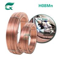 Quality H08Mn Submerge Arc Welding Wire AWS EM12 With Copper Coated Submerged Arc Wire for sale