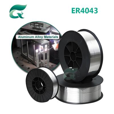 China Goed vloeibaar en spatsbestand ER4043 Aluminium lasdraad 0,8 mm/1,0 mm/1,2 mm/1,6 mm/2,0 mm Te koop