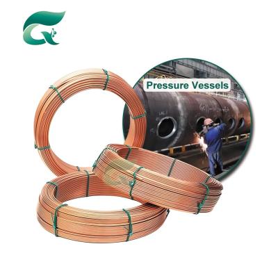 China AWS A5.17 EM12 kopergecoate lasdraad laagkoolstofstaal Subarcdraad Te koop