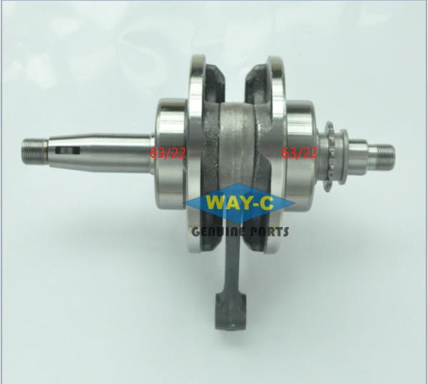 Quality BAJAJ BOXER X125 motorcycle Crankshaft Assembly With Material Iron JV 5310 04 for sale