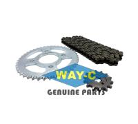 Quality 36PF0010 Motorcycle Chain Sprocket Kit For BAJAJ BOXER BM 150 for sale