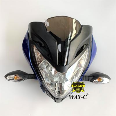 Cina JL401012 Lumiere di plastica per motociclette, proiettore Assly per Bajaj Pulsar 200NS in vendita