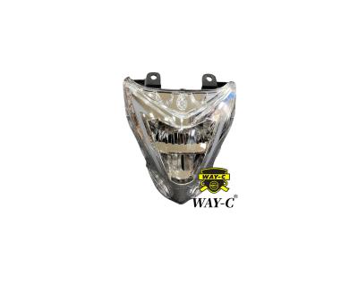 Cina JL401012 Lumiere di plastica per motociclette, proiettore Assly per Bajaj Pulsar 200NS in vendita