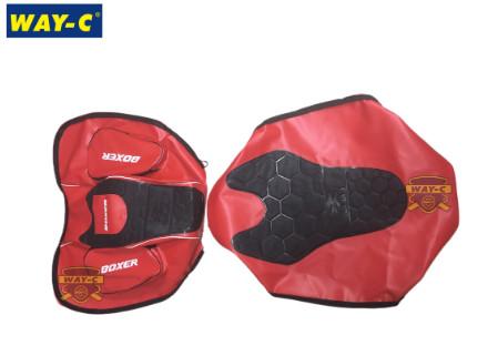 Quality Leather Motorcycle Body Parts Cushion Seat Cover Fuel Tank Cover For BAJAJ BOXER BM150 for sale