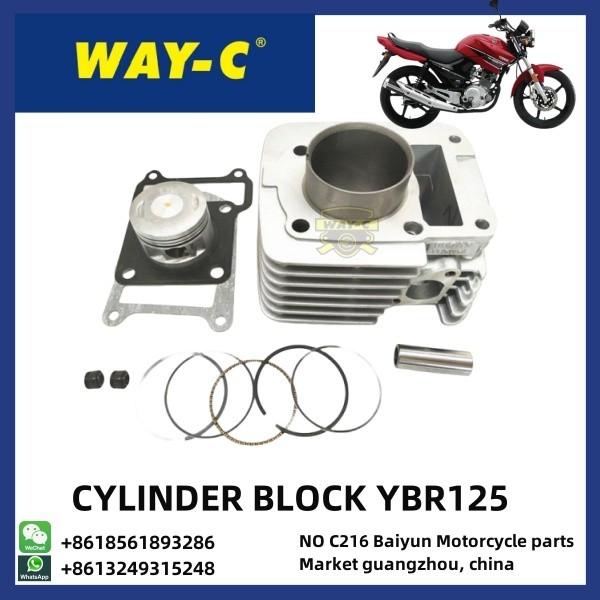 Quality 1BK–E1310–00 Motorcycle Cylinder Block Piston Complet YAMAHA YBR125 for sale