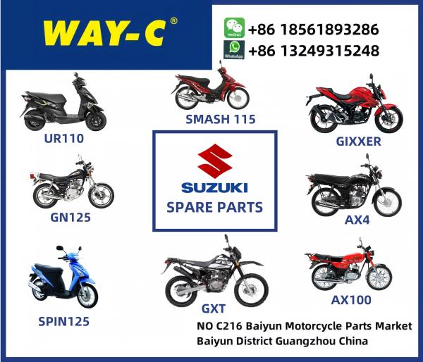 Quality WAY-C Tricycle Motorcycle Spare Parts TVS BAJAJ HONDA HAOJUE YAMAHA SUZUKI for sale