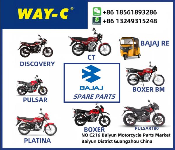 Quality WAY-C Tricycle Motorcycle Spare Parts TVS BAJAJ HONDA HAOJUE YAMAHA SUZUKI for sale