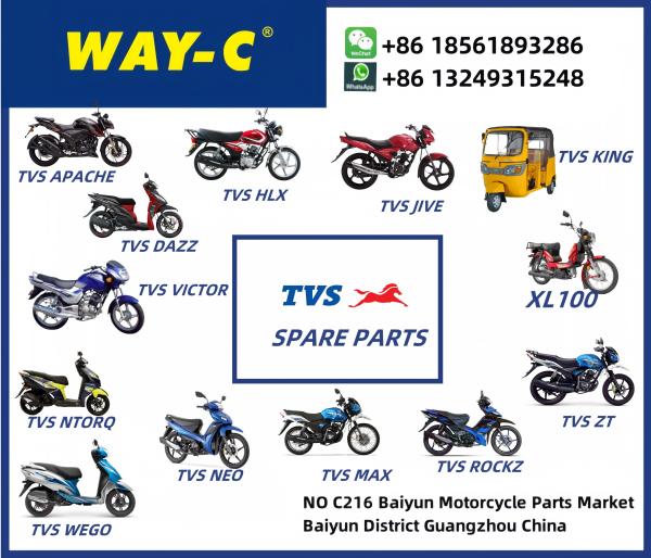 Quality WAY-C Tricycle Motorcycle Spare Parts TVS BAJAJ HONDA HAOJUE YAMAHA SUZUKI for sale