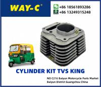 Quality G4010170 Tricycle TUKTUK KEKE Cylinder Block Piston Complet TVS KING for sale