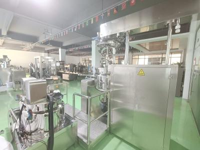 中国 自動乳状になる真空の混合機械小さい化粧品のシャンプー クリームのホモジェナイザー 販売のため