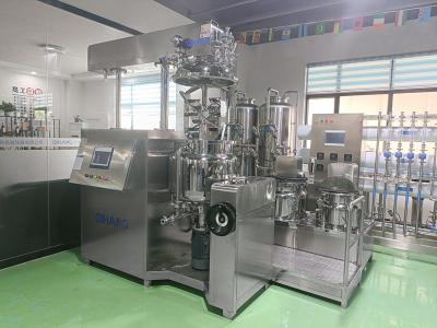 中国 化学混合100-5000lクリームのホモジェナイザーの軟膏の真空の乳状になるミキサーの機械類 販売のため