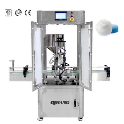 Cina Una linea di coperchiamento automatica di rifornimento dell'ugello della macchina della pulitrice dell'unguento facciale cosmetico della lozione in vendita