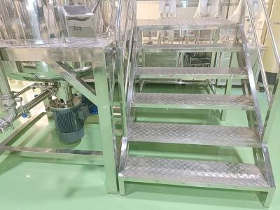 Cina Linea di produzione di fabbricazione cosmetica della lozione del dentifricio in pasta della macchina dell'unguento omogeneizzatore d'emulsione del miscelatore di vuoto in vendita