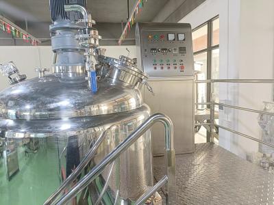Cina Linea di produzione di fabbricazione cosmetica della lozione del dentifricio in pasta della macchina dell'unguento omogeneizzatore d'emulsione del miscelatore di vuoto in vendita