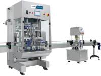 China Full Automatic Cosmetic Filling Machine 2000 * 1000 * 2300mm Overall Dimension for sale