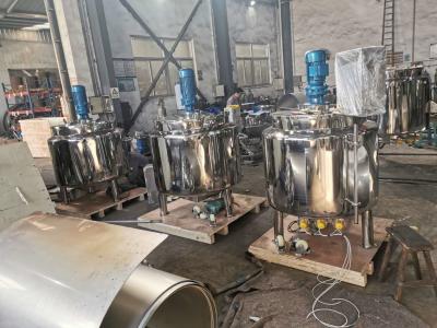 中国 電気熱する薬学600Lの真空のミキサーのホモジェナイザー 販売のため