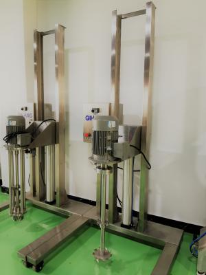 Cina Macchina cosmetica dell'omogeneizzatore di Dissolver del miscelatore del taglio dell'impastatrice dello sciampo 1.5KW alta in vendita