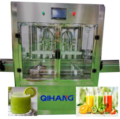 China 6 Nozzles  60pcs/Min Bottle Filling Machine Automatic Lotion Filling Machine for sale