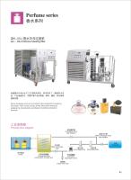 China Moveable Supporter Perfume Making Machine With Freezing Unit Simple Operation for sale