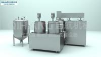 China Body Lotion Ointment Manufacturing Emulsification Machine 5000L Loading Capacity for sale