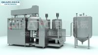 China Vacuum  Homogenizing Gel Cream Emulsifying Tank Machine for sale