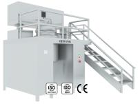 China Automatic Cosmetic Processing Equipment High Pressure Homogenizing Emulsifier for sale