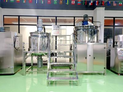 中国 SS316機械を作る化粧品の混合機械自動液体の均質化の石鹸のゲル 販売のため