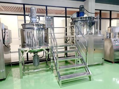 China Opgeschorte Vaste lichamen Vloeibare Zeep het Maken Machine emulgerende shampoo het mengen mixer Te koop