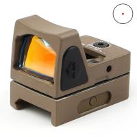 China 22.5x17mm Objective Lens Red Dot Hunting Scopes 9 Brightness Setting for sale