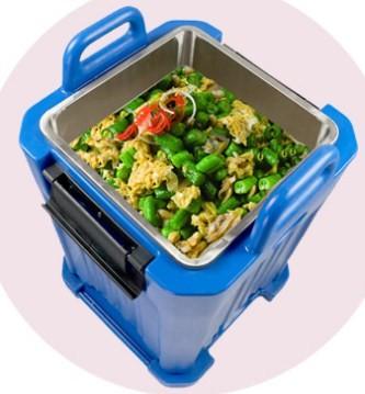 Cina alimento isolato prodotti Pan Carriers For Hot Food di 50L Rotomoulded in vendita