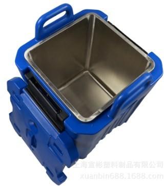 Cina alimento isolato prodotti Pan Carriers For Hot Food di 50L Rotomoulded in vendita
