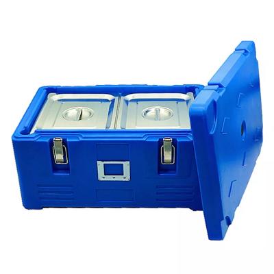 China Transportador de bandeja de alimentos isolado Premium de 30L com carregamento superior GN  Transporte quente e frio à venda