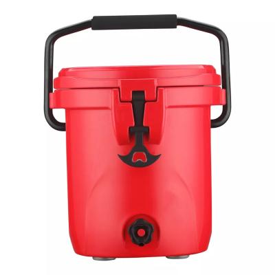 China 3.5 Gallon Food Grade Material Portable Ice Cooler Box With Handles for sale