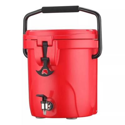 China 3.5 Gallon Food Grade Material Portable Ice Cooler Box With Handles for sale