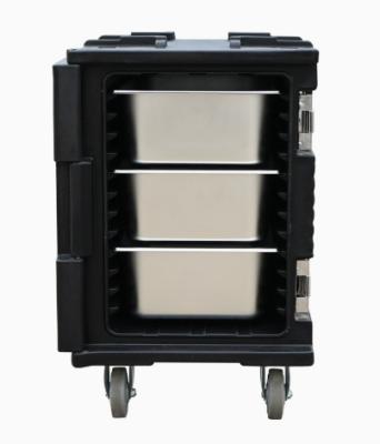China 90L Food Pan Warmer Cooler Dual-Purpose Hot Cold Insulated Container for Versatile Catering Temperature Control for sale