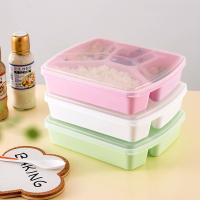 중국 1280 밀리람베르트 재사용할 수 있는 벤토 도시락 4 칸막이 판매용