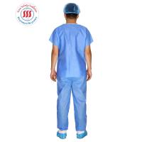 China Low Linting Lightweight Isolation Gown for sale