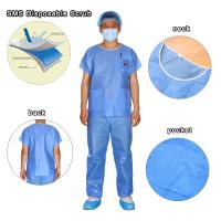 China Low Linting Lightweight Isolation Gown for sale