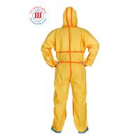 China Chemical Type 3 Disposable Coveralls for sale