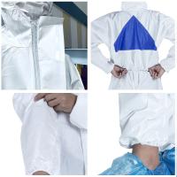 China Microporous Sms Back Panel Disposable Waterproof Coverall For Car Washing for sale