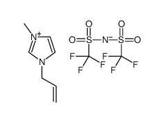 China Ionic Liquids  Chemical Reagents  Bis(trifluoromethylsulfonyl)azanide,1-methyl-3-prop-2-enylimidazol-1-ium cas:655249-87 for sale
