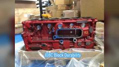 J08C Engine Block Industrial Durability