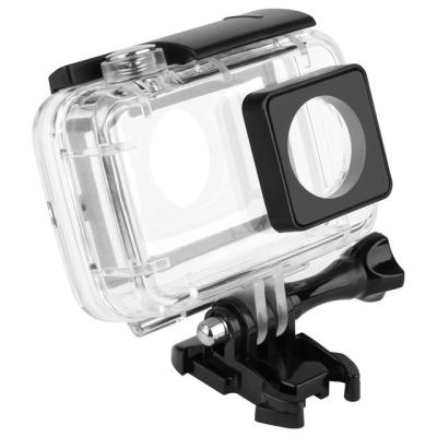 China 40M Diving Touchable Waterproof Case for Xiaomi Yi 4K 4K+ Action Camera Touch Backdoor Underwater Case for sale