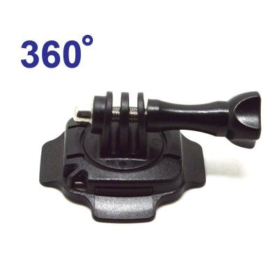 China Tripod kits Mount Lock Helmet 360 Degrees Rotation Monopod Curved Base +3M Sticker For gopro Hero 3 /3+/2/1 with Screw for sale