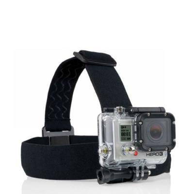 China Head Strap Action Camera For Gopro Hero 5 4 3 Black Elastic Type For Sport Cameras  Xiao Mi Yi SJ4000 Accessories GP23 for sale