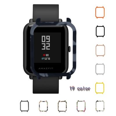 China XiaoMi amazfit bip smart watch Plastic Colorfull Protector Case xiaomi huami amazfit bip Protector Case for sale
