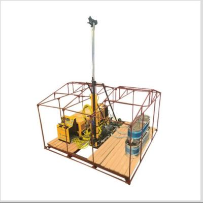 China HP-8 Portable Full Hydraulic Drilling Rig mit leichtem Gewicht und leicht zu montieren zu verkaufen